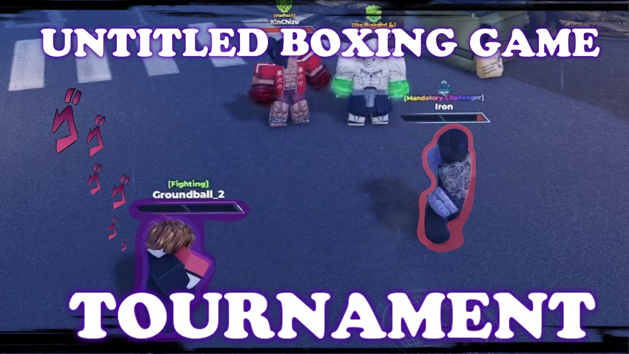 Hosting a Untitled Boxing Game Tournament! - YouTube