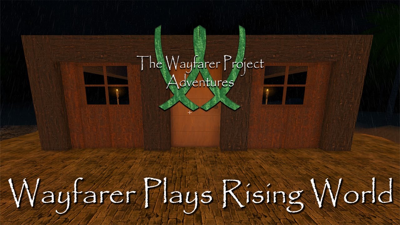 Wayfarer Plays Rising World S01E06 - Building with Blocks, Beams ...