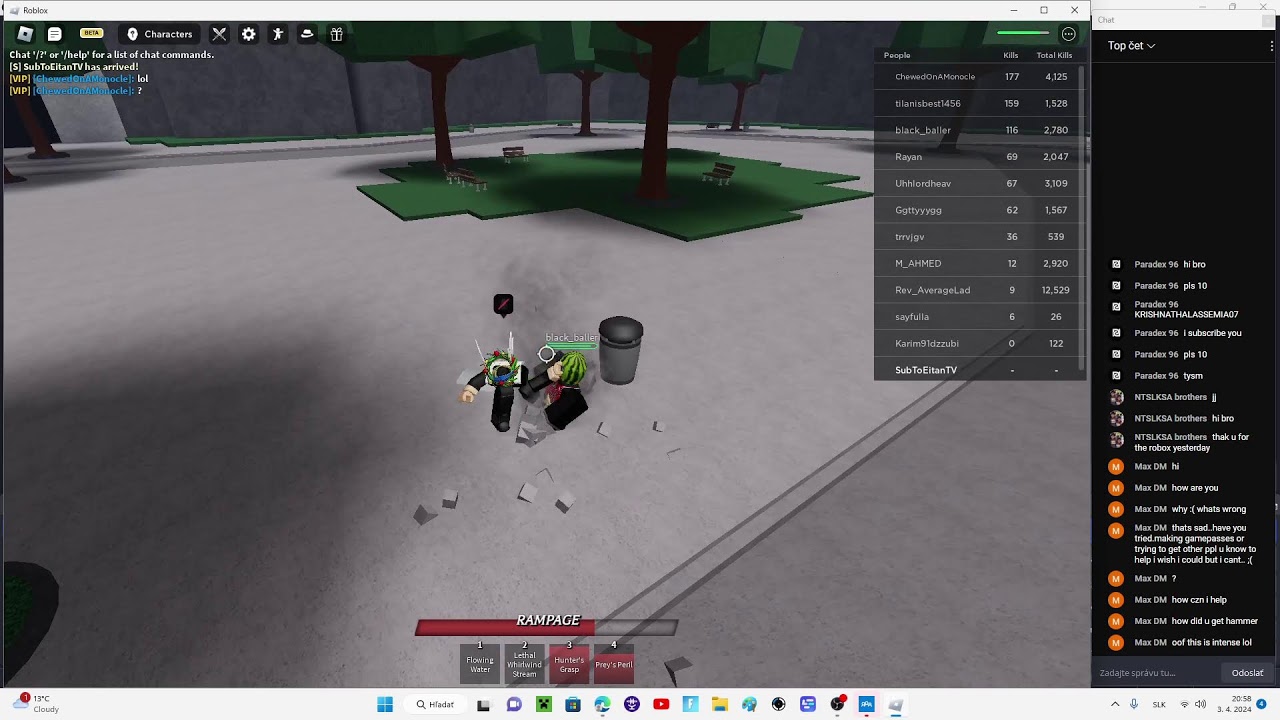 like and sub = free robux - YouTube