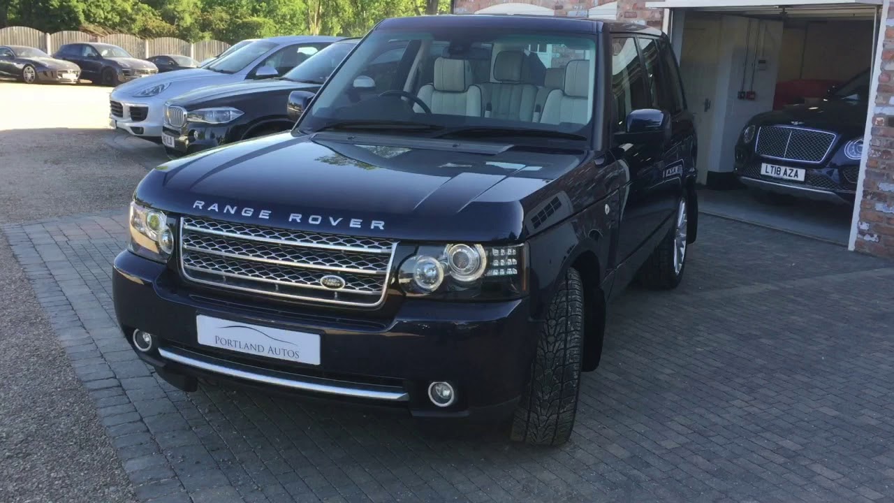 RANGE ROVER WESTMINSTER 4.4 TDV8 FOR SALE IN BALTIC BLUE METALLIC - YouTube