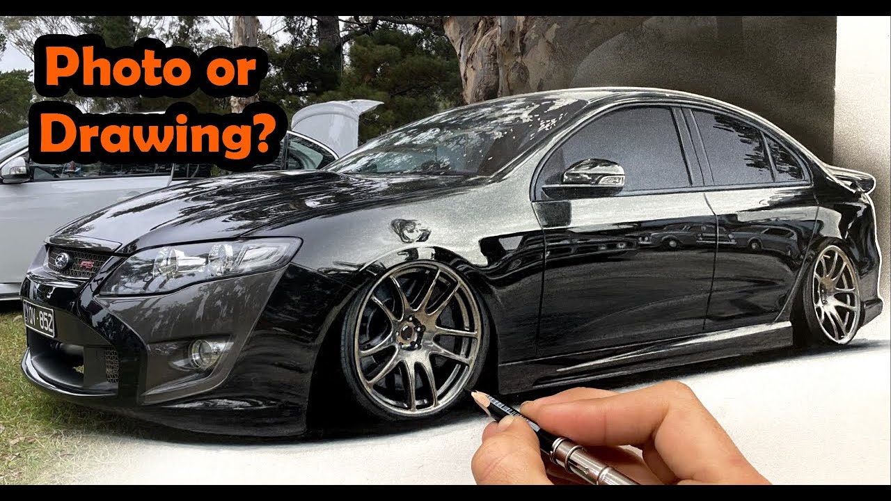Ford Falcon FG F6 Drawing or Photo? - YouTube