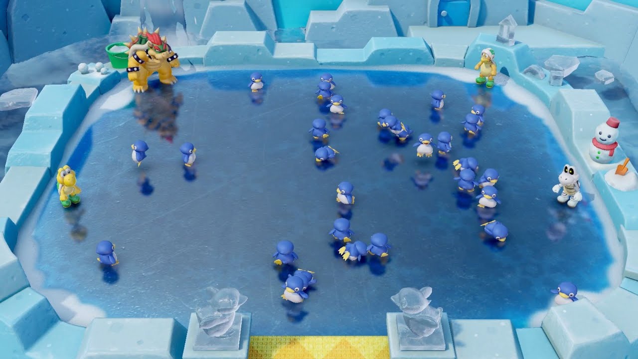 Super Mario Party Minigames Bowser, Hammer Bro, Koopa Troopa, Dry Bones ...