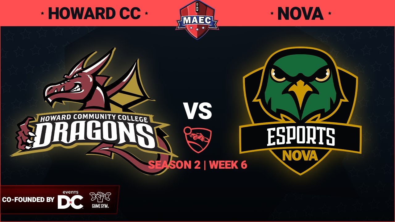 HCC Dragons Team 1 vs NOVA Nighthawks | Rocket League MAEC Season 2 ...