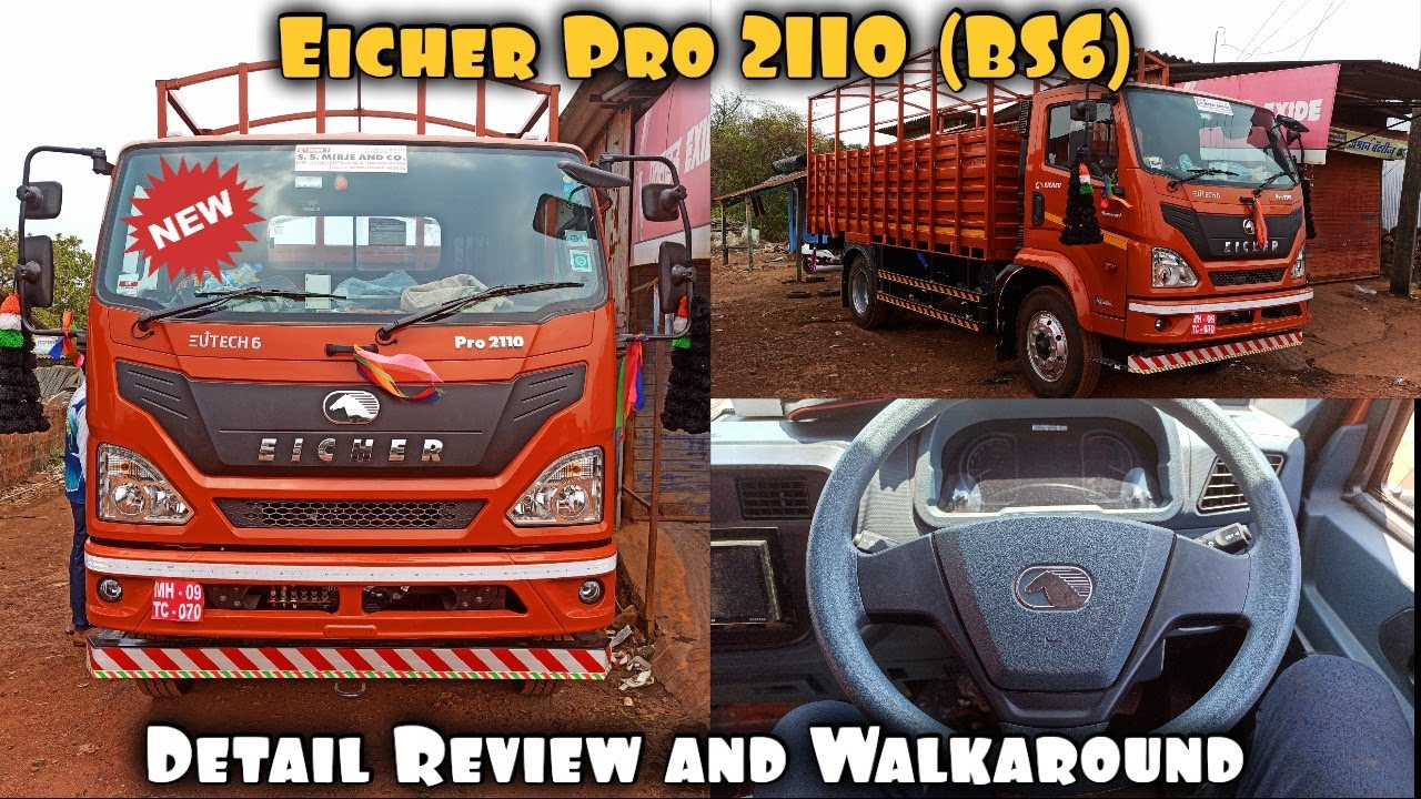 All New Eicher Pro 2110 (BS6) | 2022 Detail Review and Walkaround | ₹20 ...
