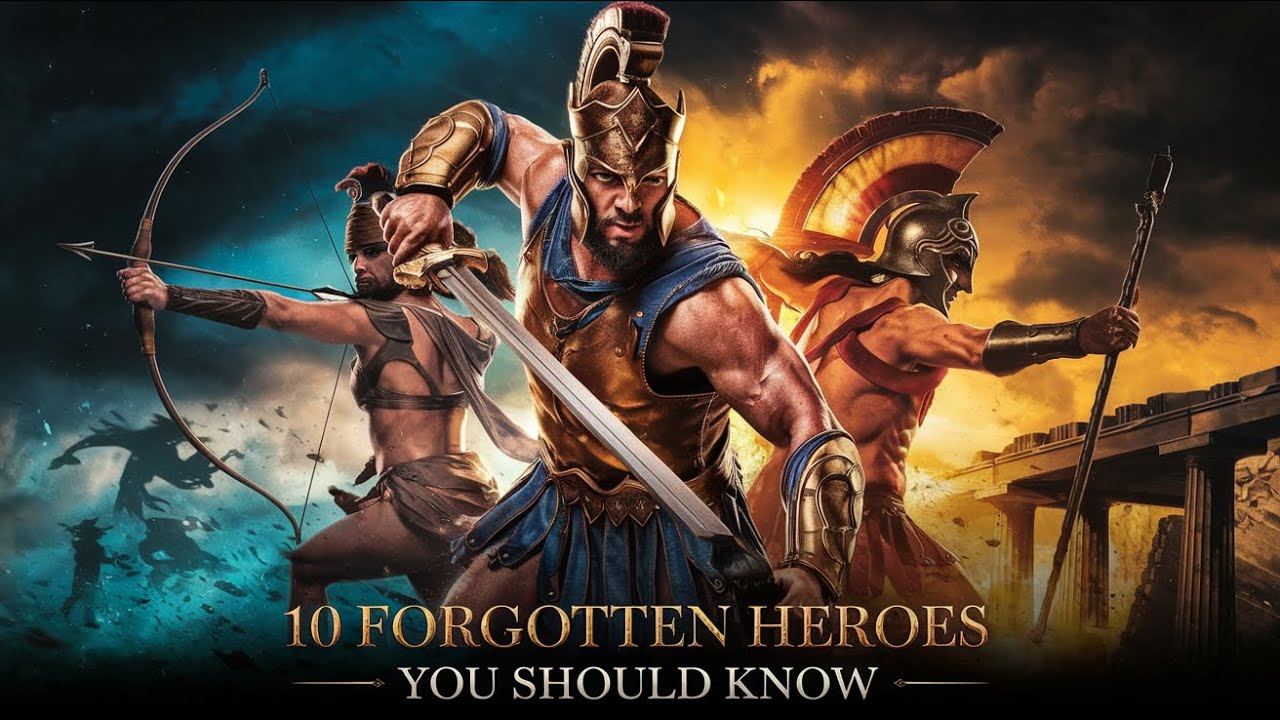 10 Forgotten Heroes of Greek Mythology You Should Know - YouTube