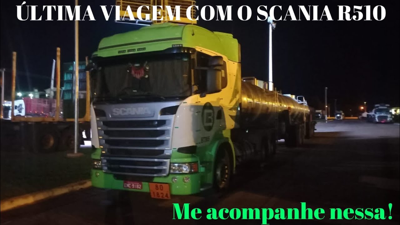 Ultima viagem com o scania R 510, passando por Boituva, Botucatu ...
