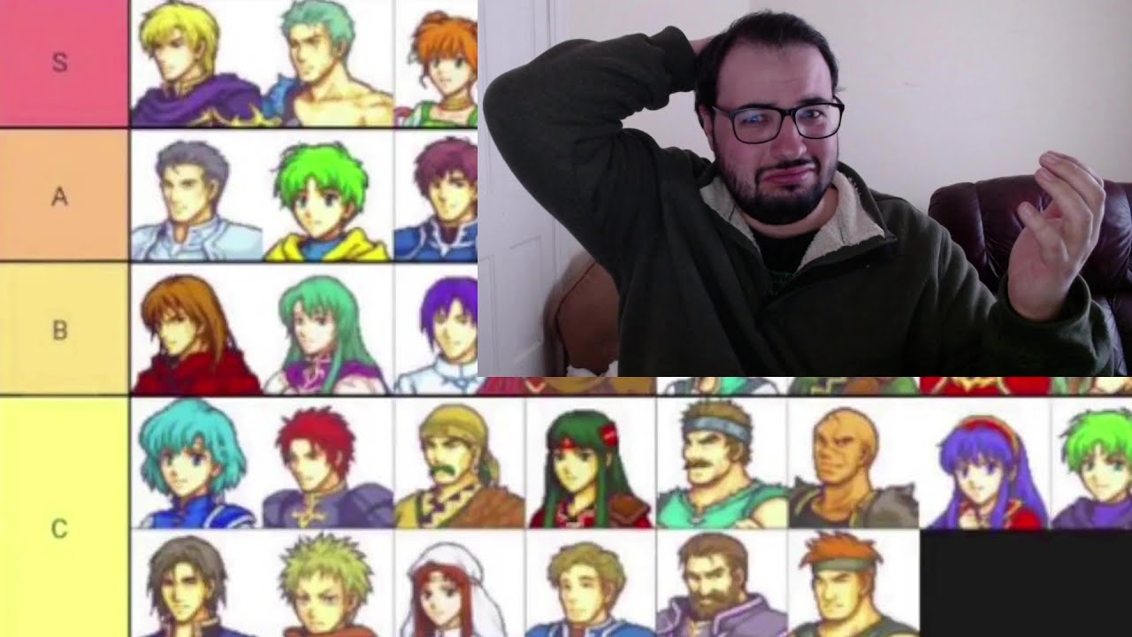 Zealot is a Top 4 Unit in FE6? - Terrible Tier List React! - YouTube