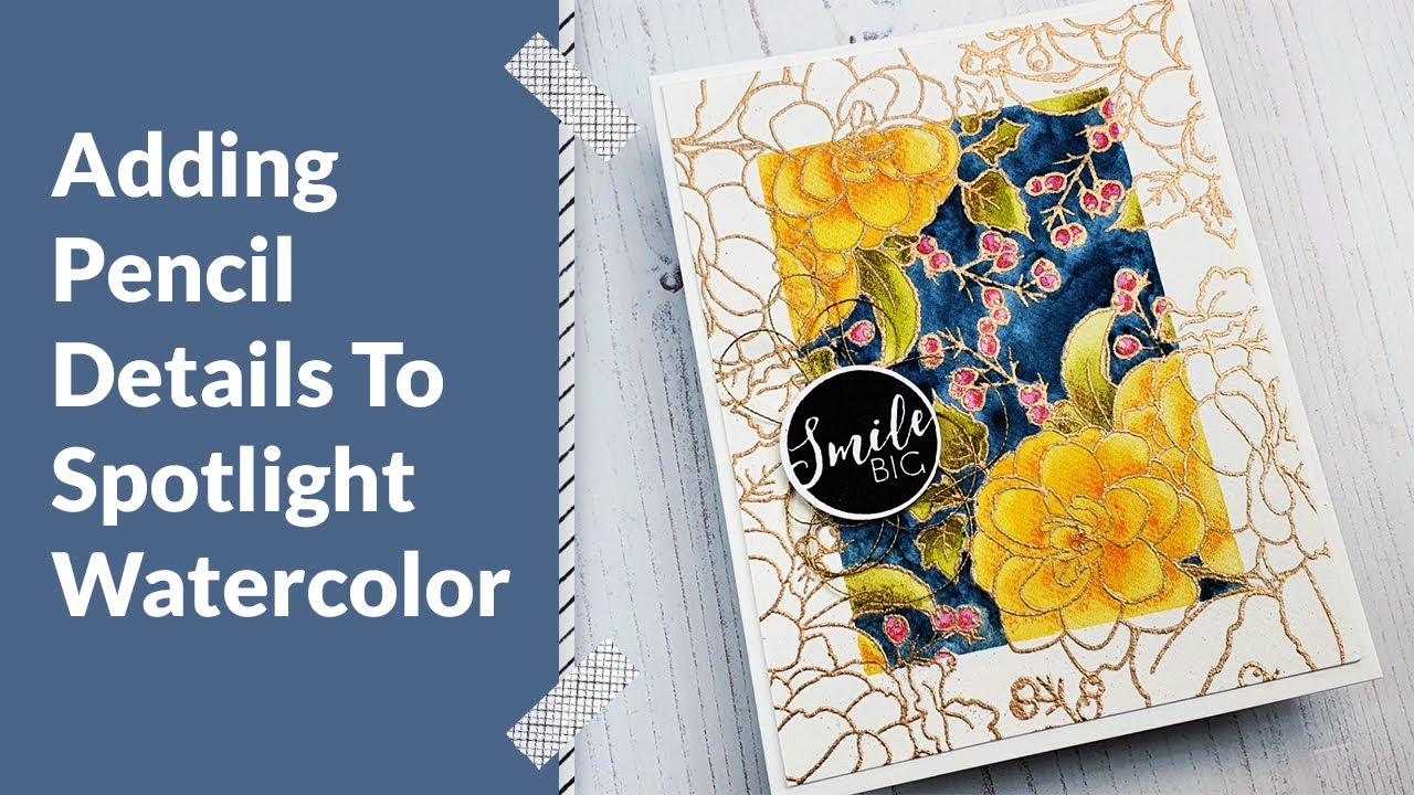 Spotlight Watercolor With Paint-A-Flower Camellia - YouTube