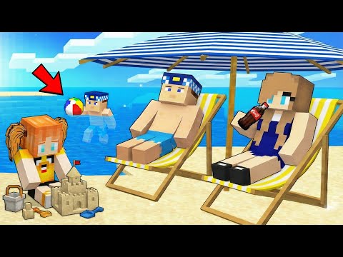 KEREM KOMİSER AİLESİ TATİLE GİTTİ! 😱 - Minecraft ZENGİN FAKİR HAYATI