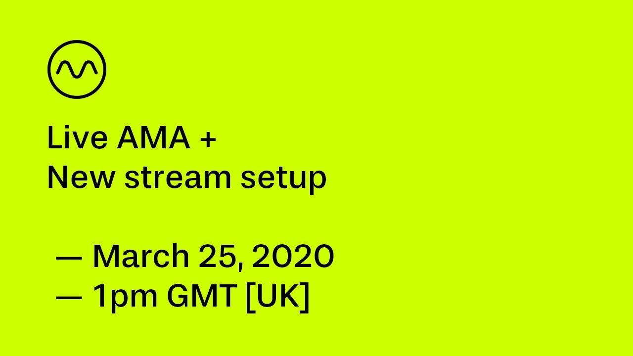 Live AMA + New Stream Setup - YouTube