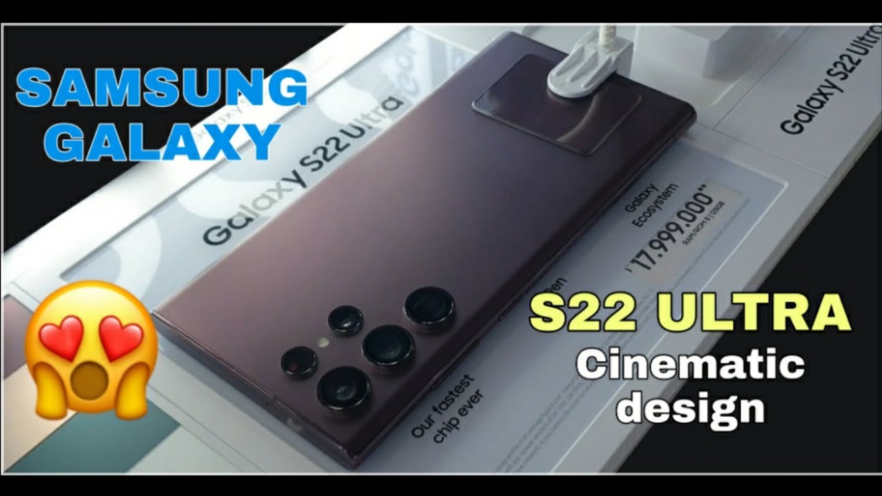 UNBOXING SAMSUNG S22 ULTRA 2022 | VIDIO CINEMATIC S22 ULTRA | REVIEW ...