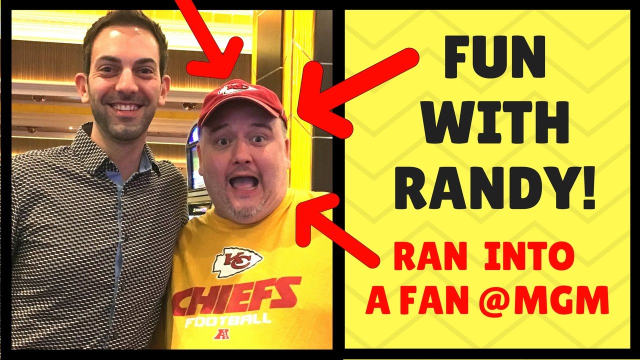Fun with Randy! Ran into a Fan at #MGM - YouTube
