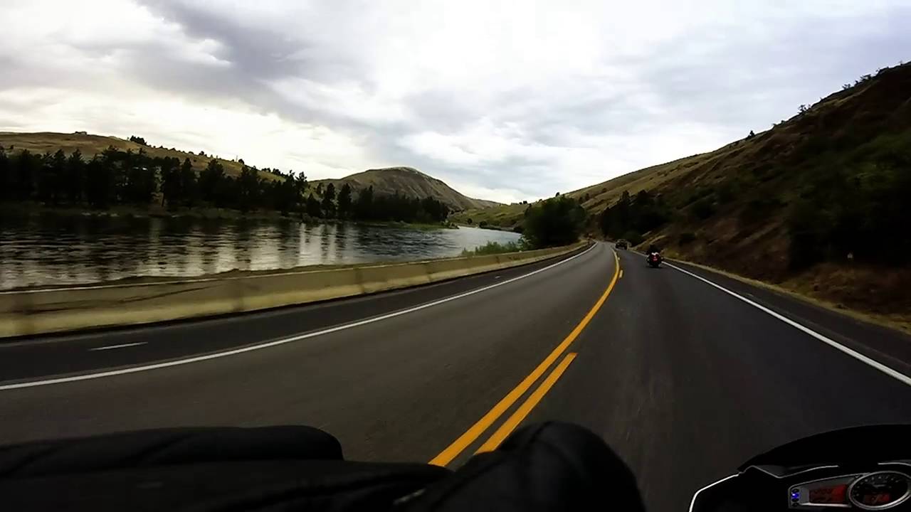 Motorcycle road trip to Yellowstone, Part 1 - YouTube
