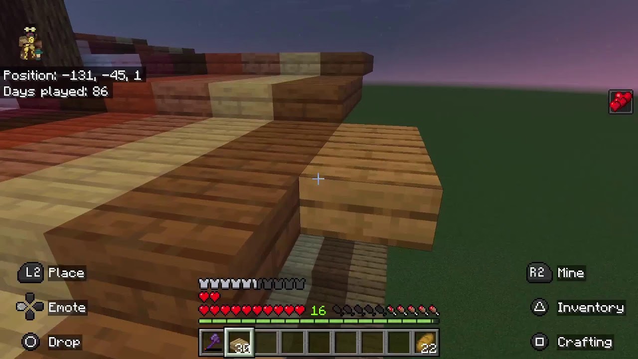 Minecraft(flat 2) - YouTube