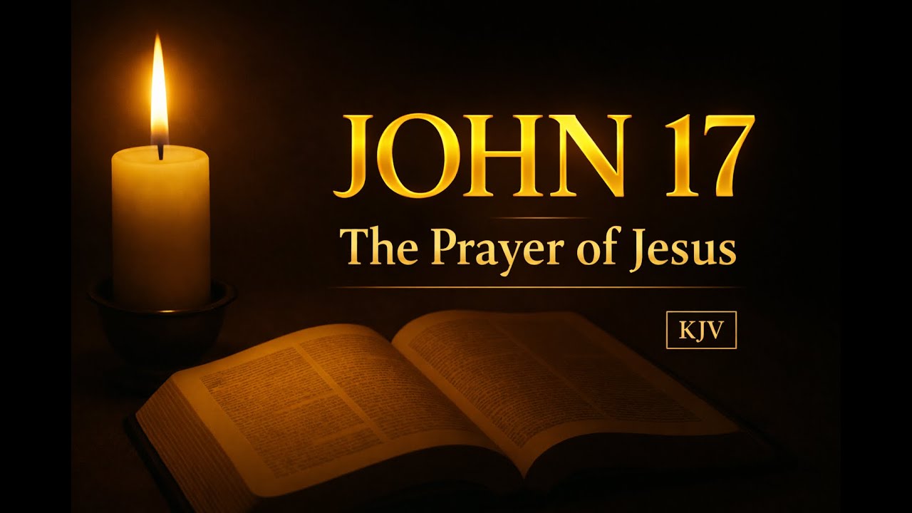 John Chapter 17 KJV - The Prayer of Jesus Peaceful Bible Reading - YouTube