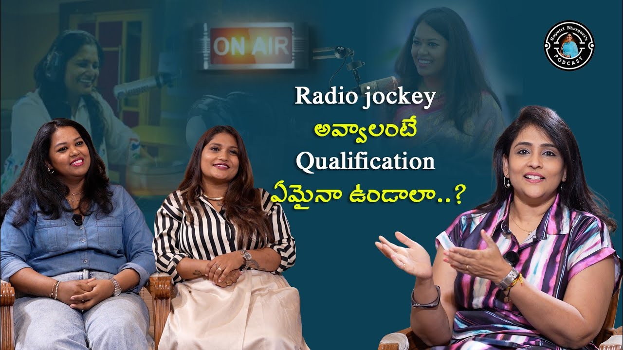 Telugu Podcast On RJ Life, Challenges, Career Ft. RJ Mirchi Swathi & RJ ...