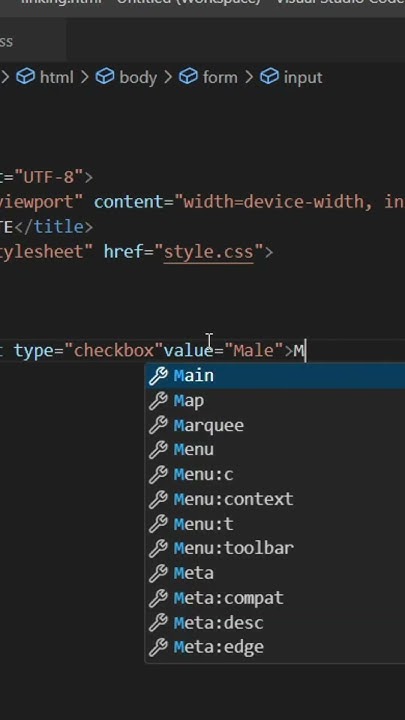 Which tag creates a check box for a form in html? - YouTube