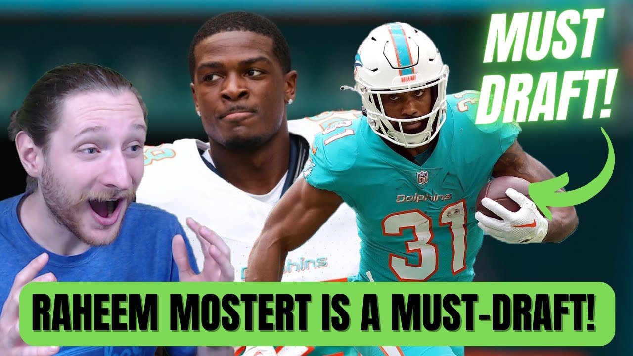 Why Raheem Mostert Is A *STEAL* In Drafts! 2024 Fantasy Football - YouTube