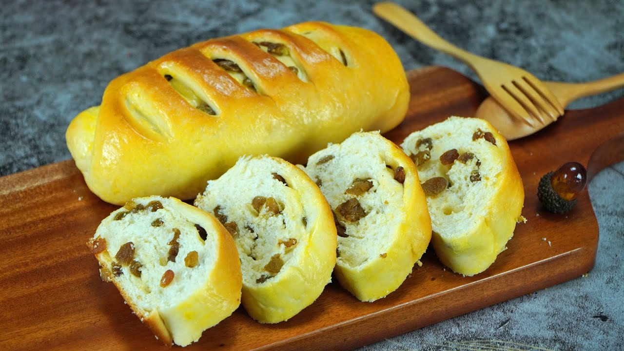 How to make delicious soft raisin bread simple recipe successful the ...