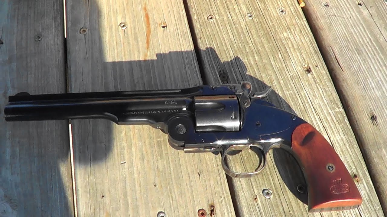 Cimarron #3 Schofield Top-Break Revolver - YouTube