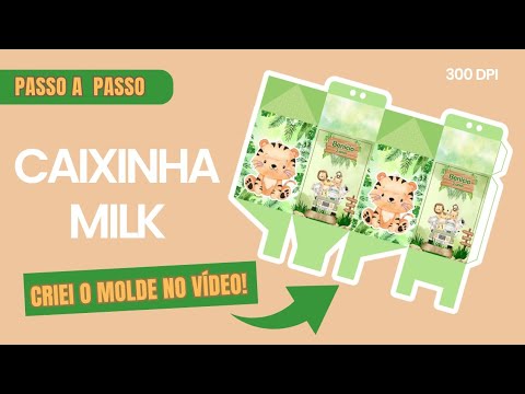 COMO CRIAR ARTE PARA CAIXINHA MILK (CRIEI O MOLDE TAMBÉM) - INKSCAPE ...
