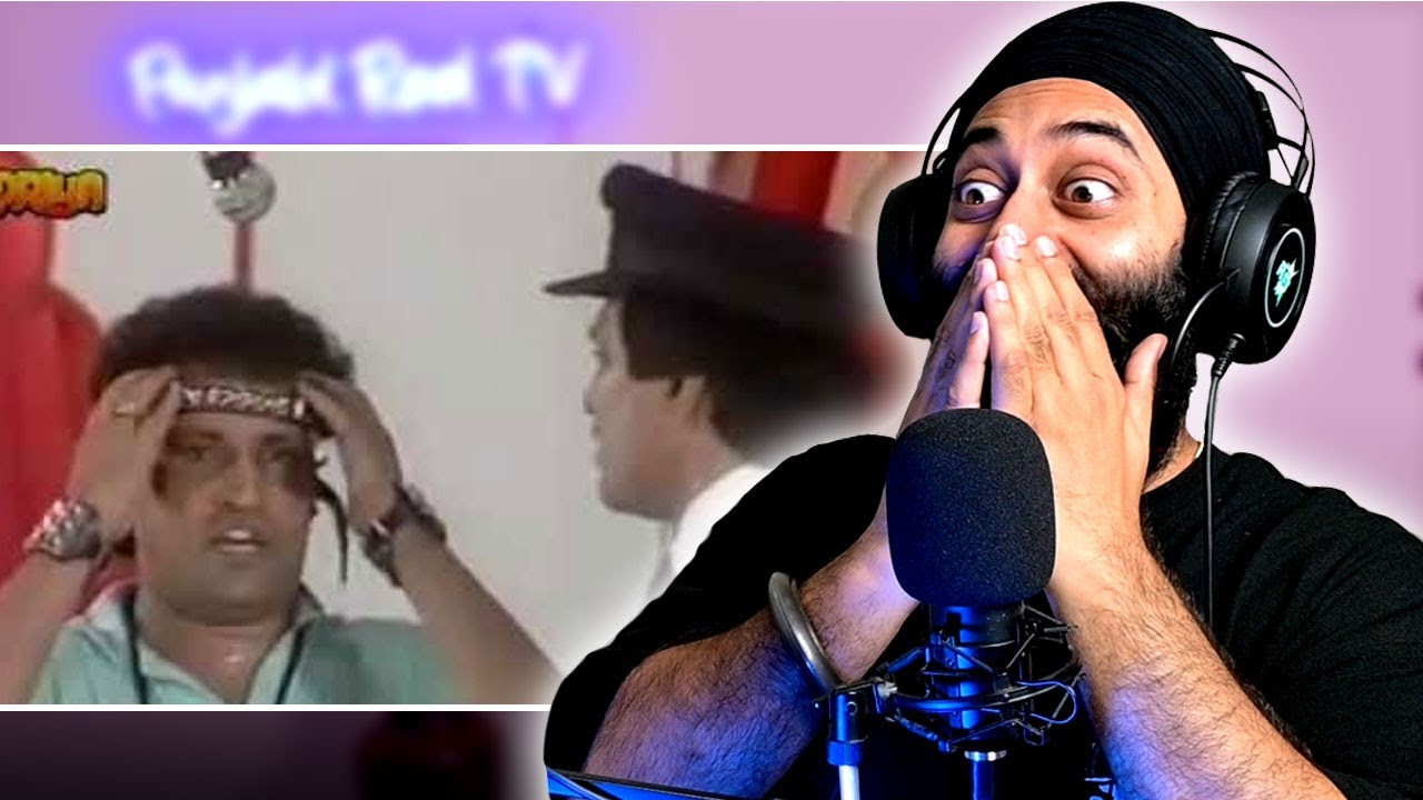 Indian Reaction on Umar Sharif and Moin Akhtar Comedy | PunjabiReel TV ...