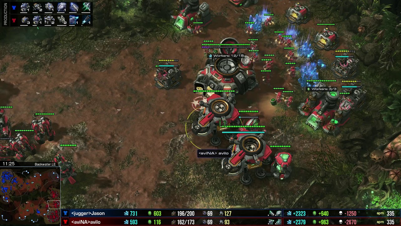Starcraft 2 - TvT - Jason vs avilo on Blackwater - YouTube