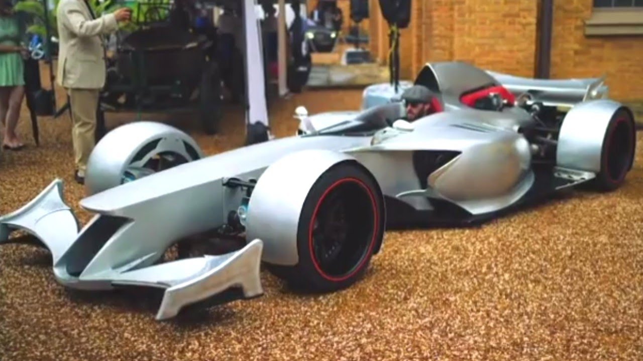 Is this coolest formula 1 car street legal in the world? - YouTube