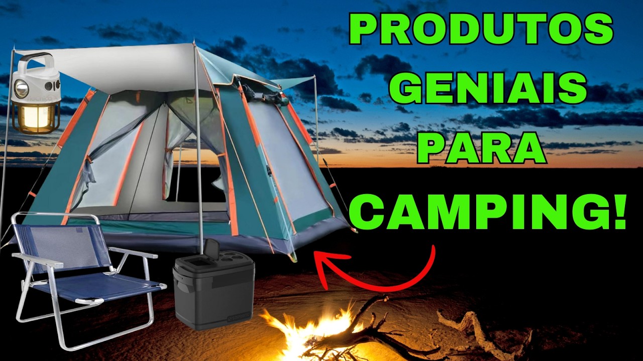 [KIT DE CAMPING] O melhor e o MAIS VENDIDO. Você precisa conhecer ...