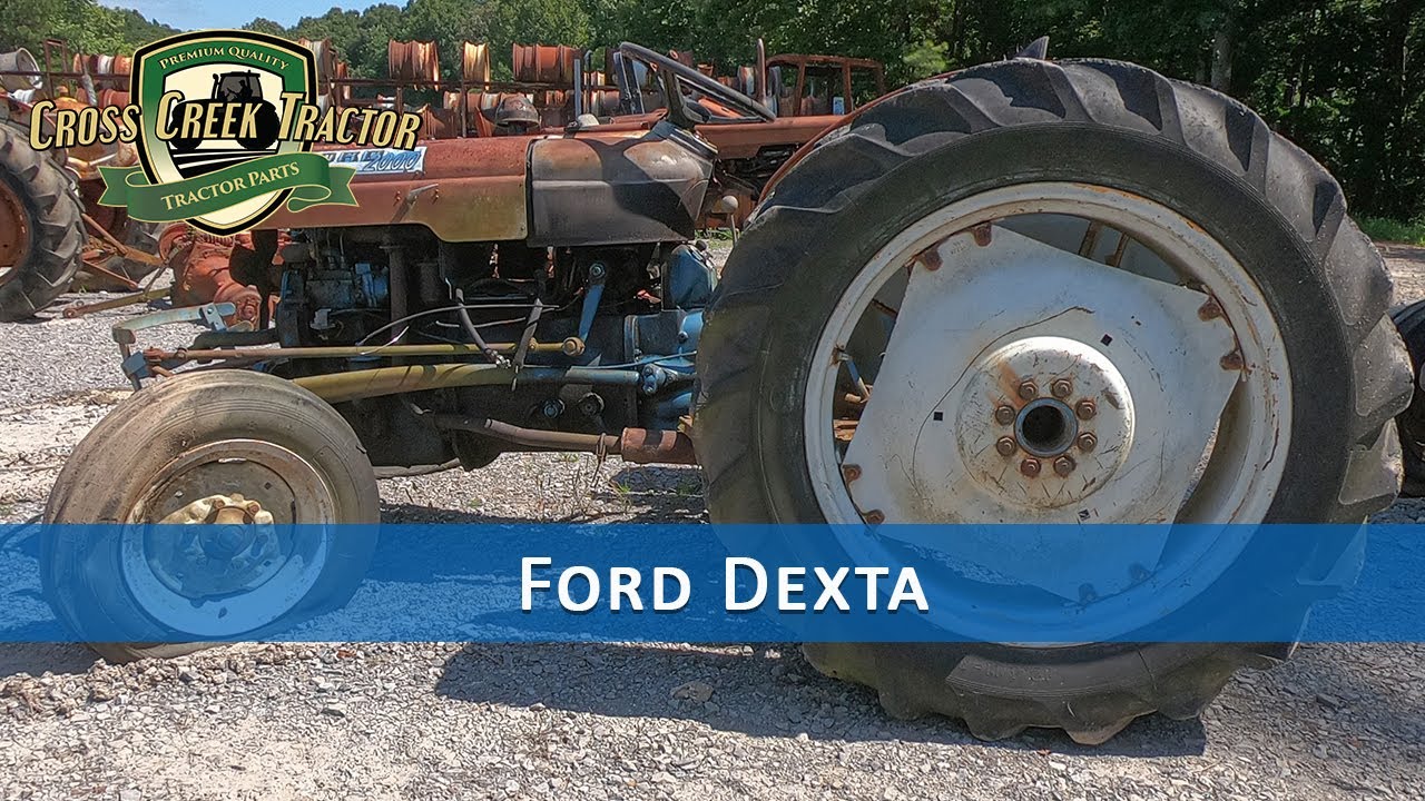 Ford Dexta Tractor Parts - YouTube