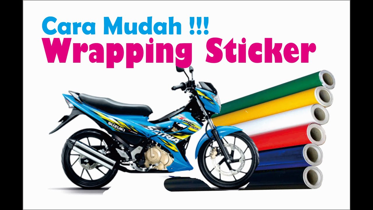 How to Wrapping Sticker , DIY - YouTube