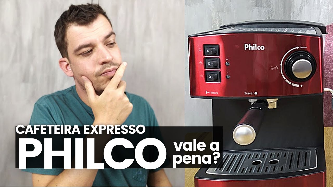 CAFETEIRA EXPRESSO PHILCO 20 BAR | Vale a pena? - YouTube