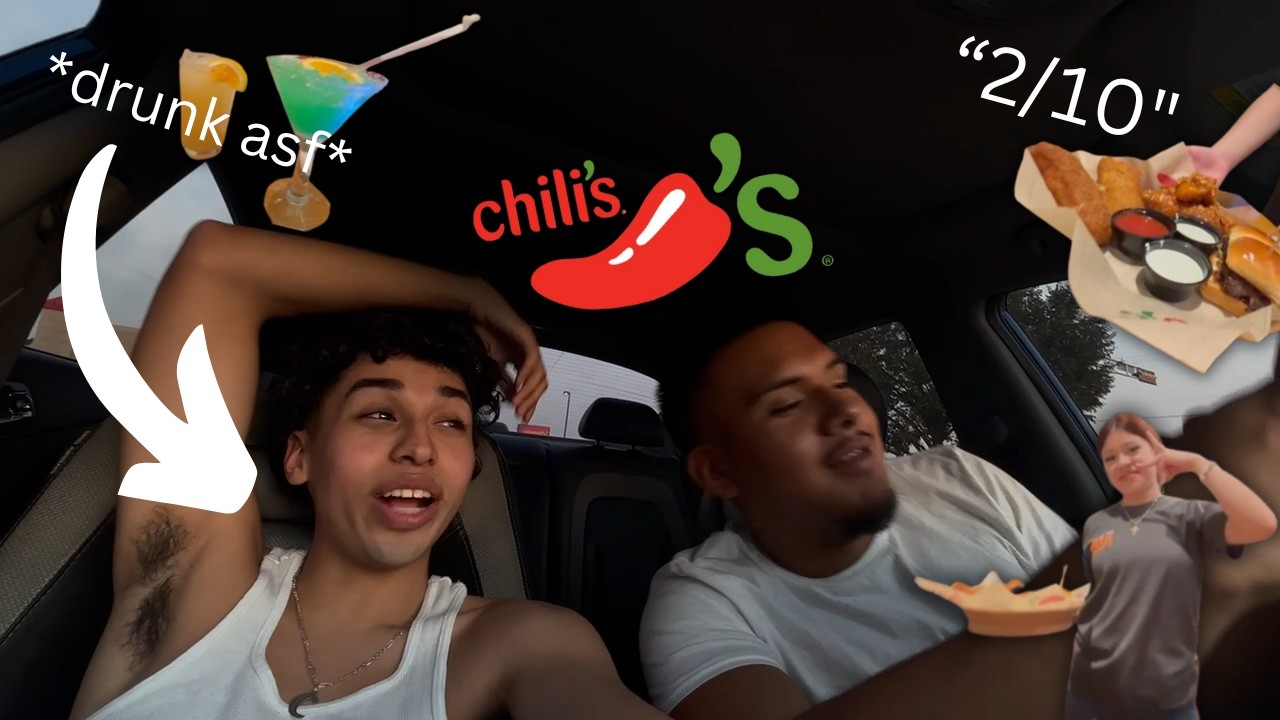 TASTE-TESTING CHILI'S DRINKS🥂 *WITCHES BREW MARG* - YouTube