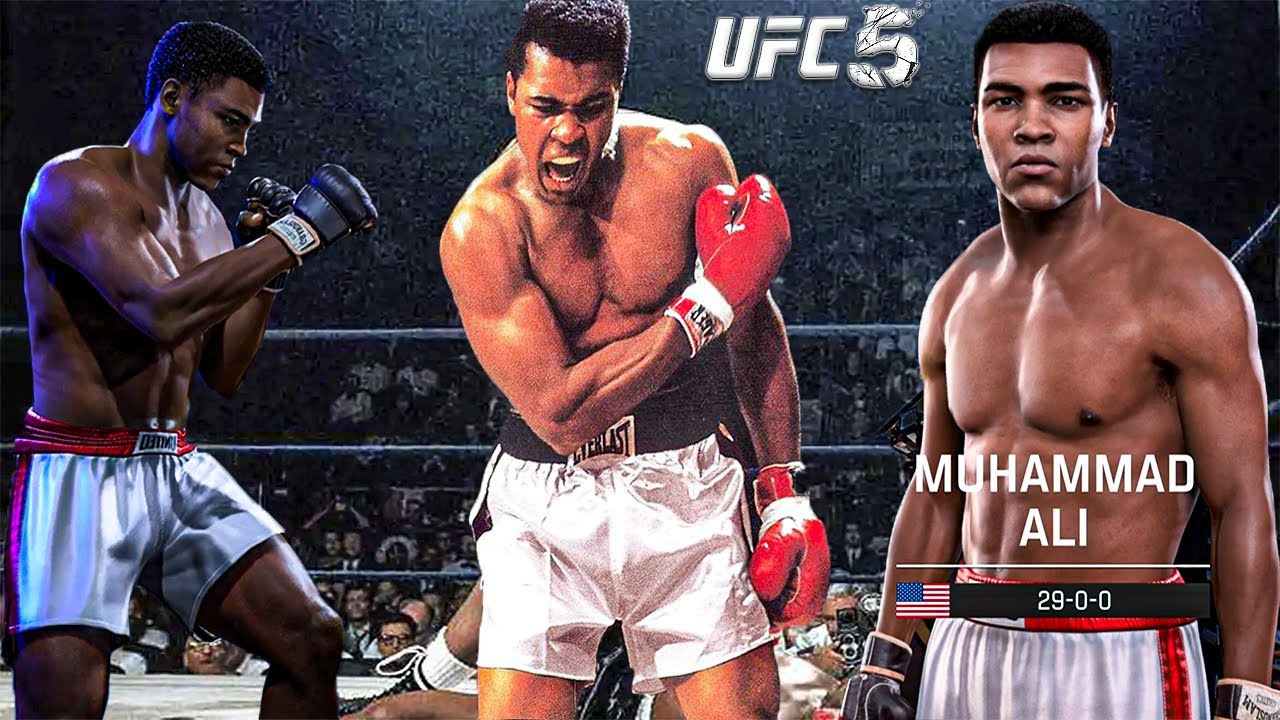 MUHAMMAD ALI, A ESTRELA DO BOXE, SHOWMAN! EA UFC 5 - YouTube