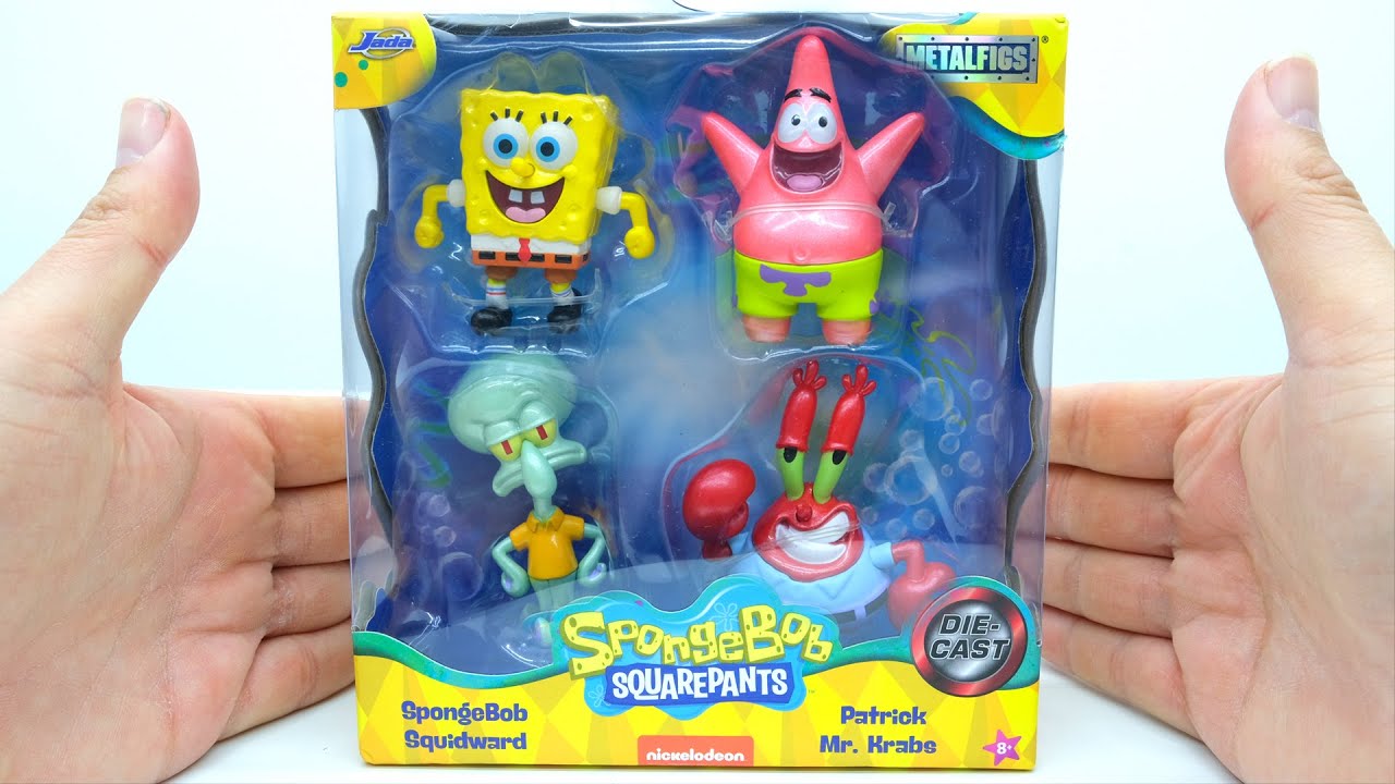 Unboxing SPONGEBOB Metal Figures Collection - YouTube