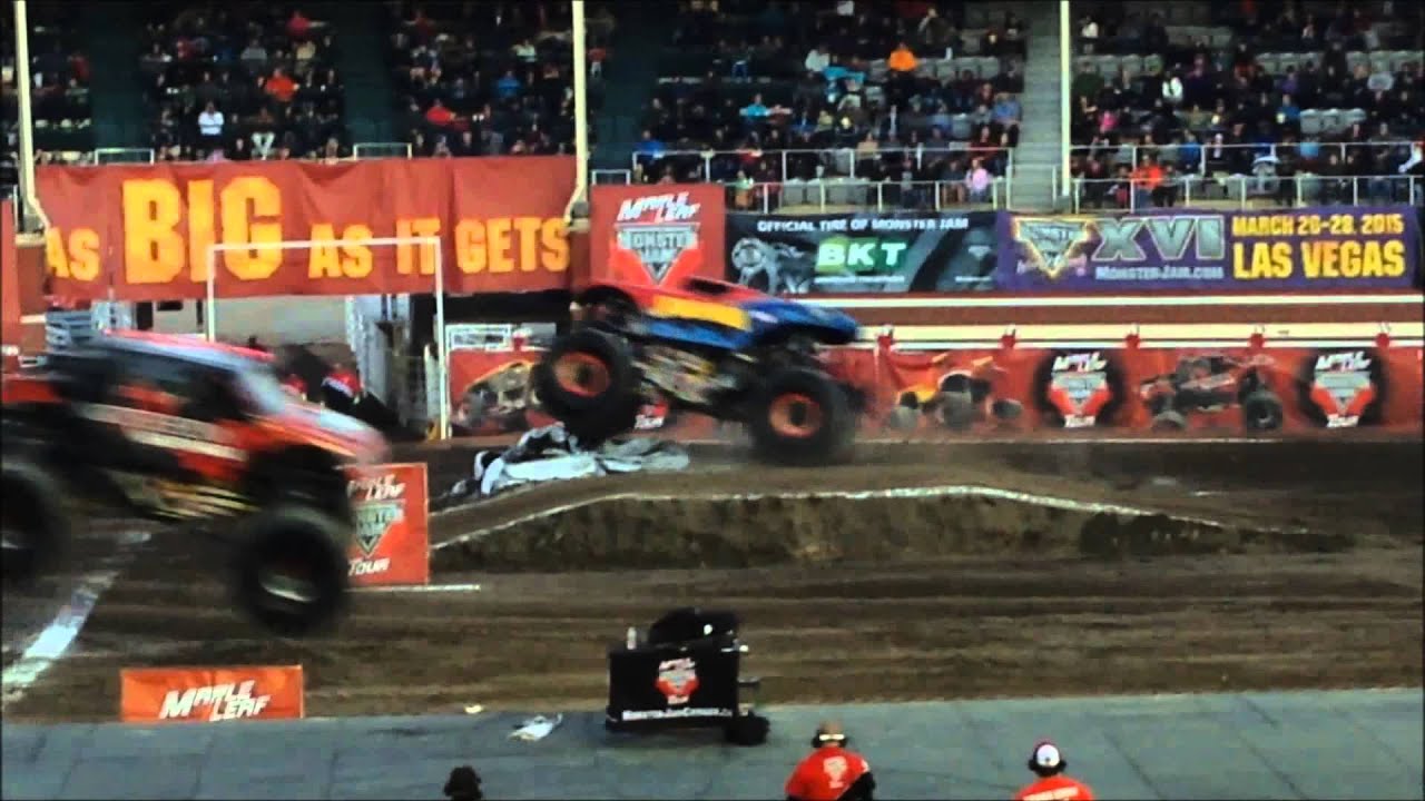 Calgary Monster Jam 2014--Monster Trucks - YouTube