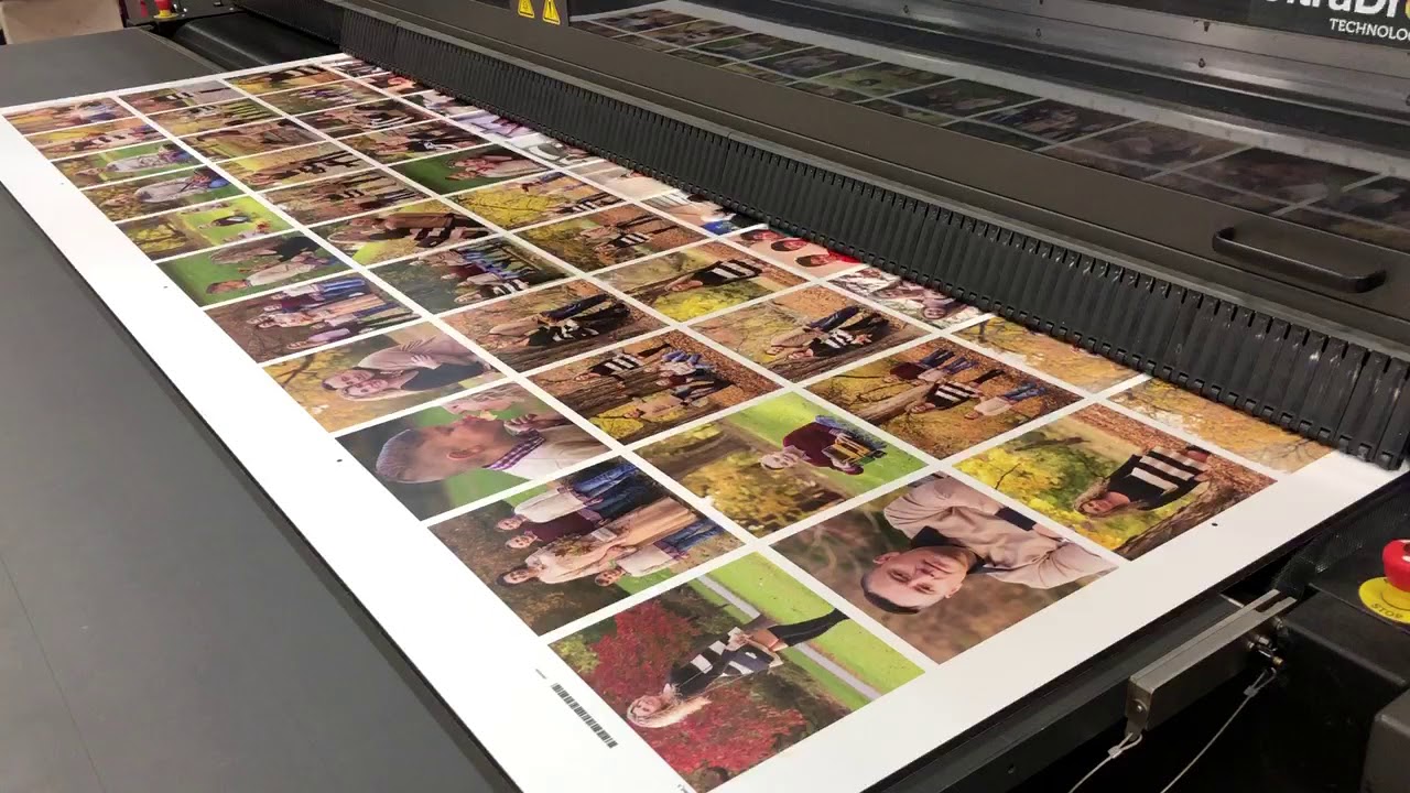 Printing Sweet Pix Photo Tiles - YouTube