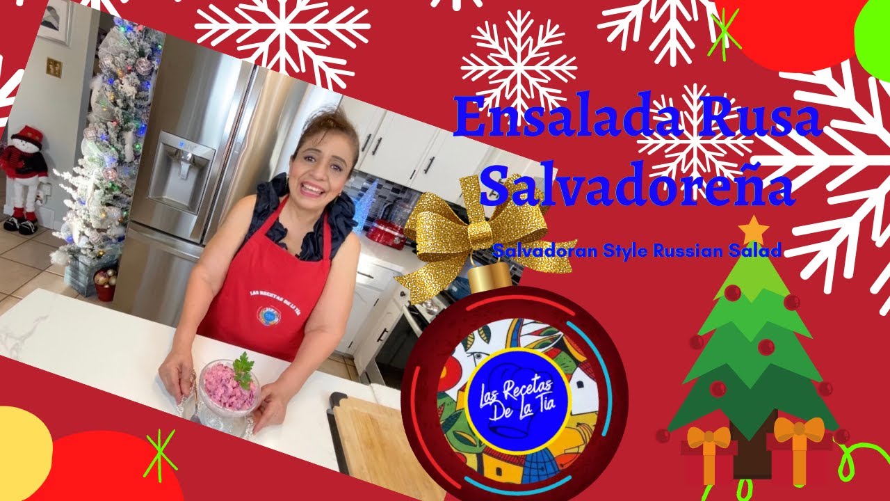 Como Hacer Ensalada Rusa estilo Salvadoreña - YouTube