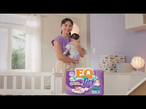 #EQtinueMo ang New EQ Premium diapers from day 1 to toddler just like Iya!
