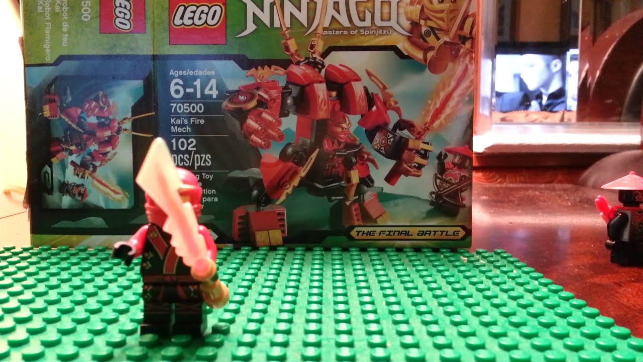 Lego ninjago: kai's fire mech - YouTube