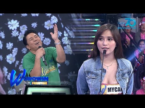 Wowowin: Kuya Wil, nalunod sa kagandahan ng isang sexy model!
