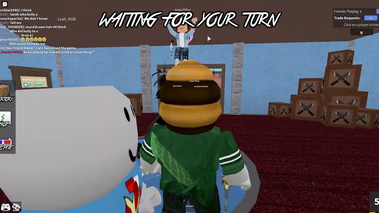 Roblox| The murderer is chasing me!| Murder Mystery 2! - YouTube