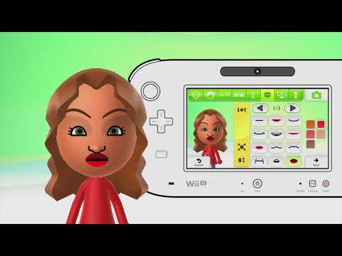 Mii Maker (Wii U) - Naomi From Wii Sports - YouTube