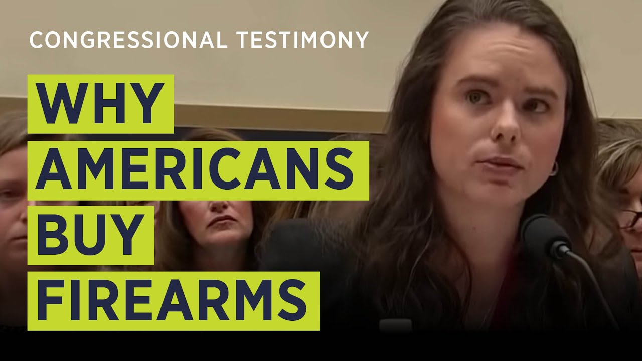 “THAT is why law-abiding citizens buy millions of these firearms.” Amy ...
