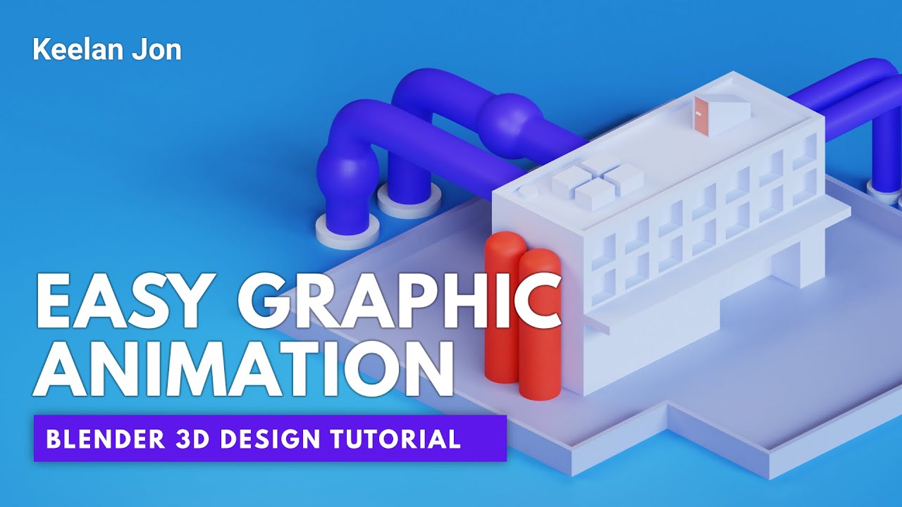 Blender Beginner Tutorial Simple Graphic Animation Blender Tutorial