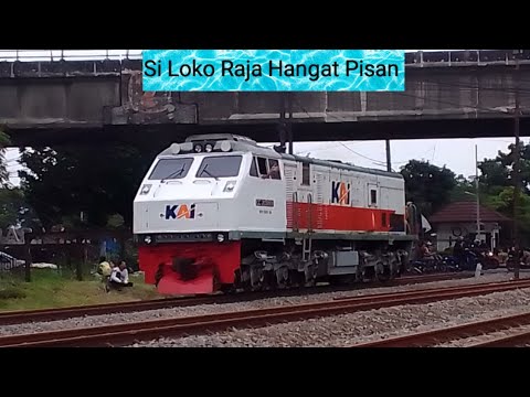 SI LOKO RAJA HANGAT PISAN...!!! Lokomotif Eks Ka Kutojaya Selatan - YouTube