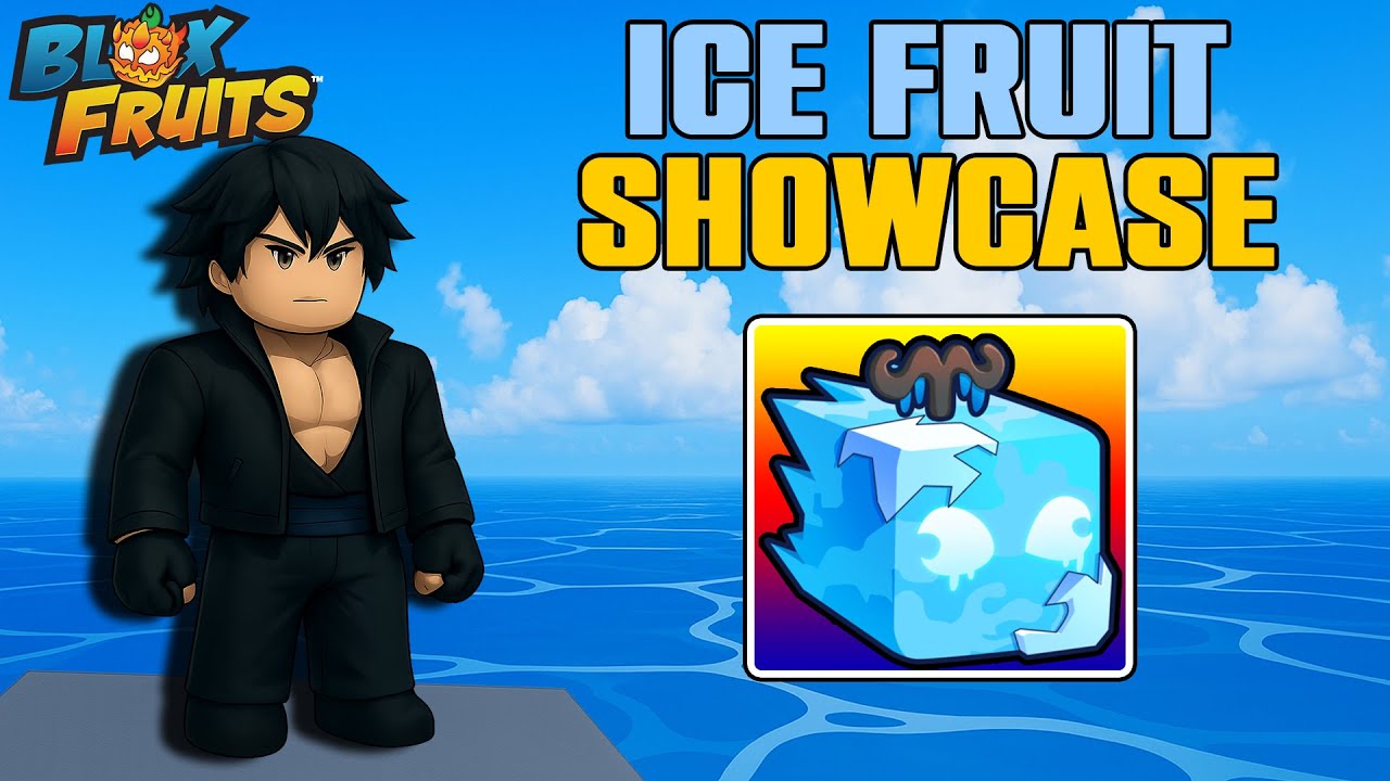 ️ Ice Fruit Showcase | All Skills & Effects | Blox Fruits - YouTube
