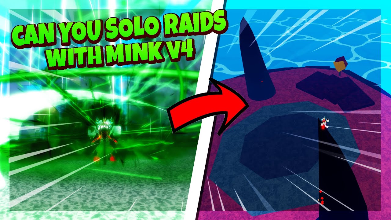 CAN YOU SOLO RAIDS WITH *MINK V4* | Blox Fruits - YouTube
