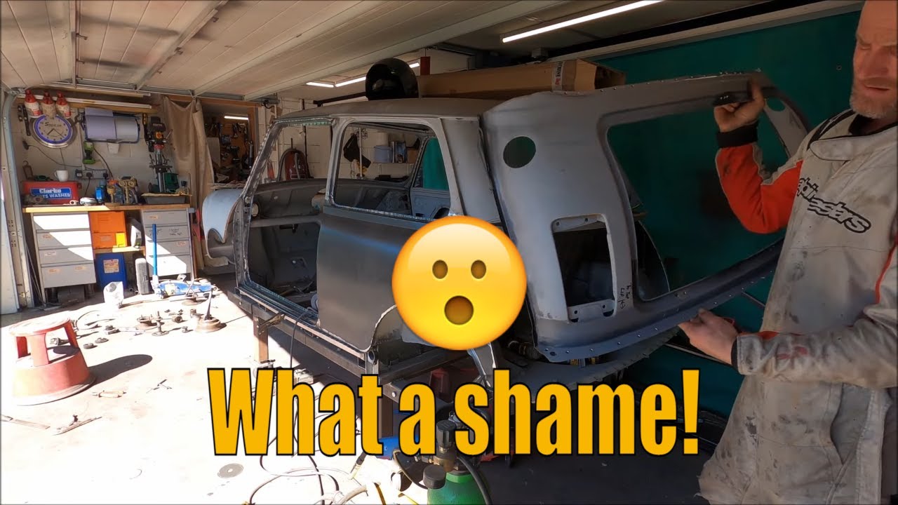Rear End Panel - Cooper S Mk3 Restoration - Classic Mini Workshop Pt.32 ...