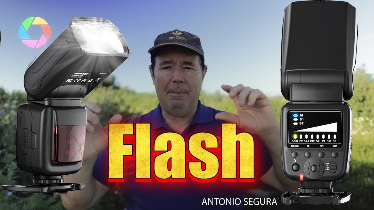 Como USAR el FLASH de cámara FACIL Y RAPIDO!!! 📸 flash externo o ...